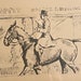 Fox Catchers - for the Love of It by Snaffles - an Original Pencil ...