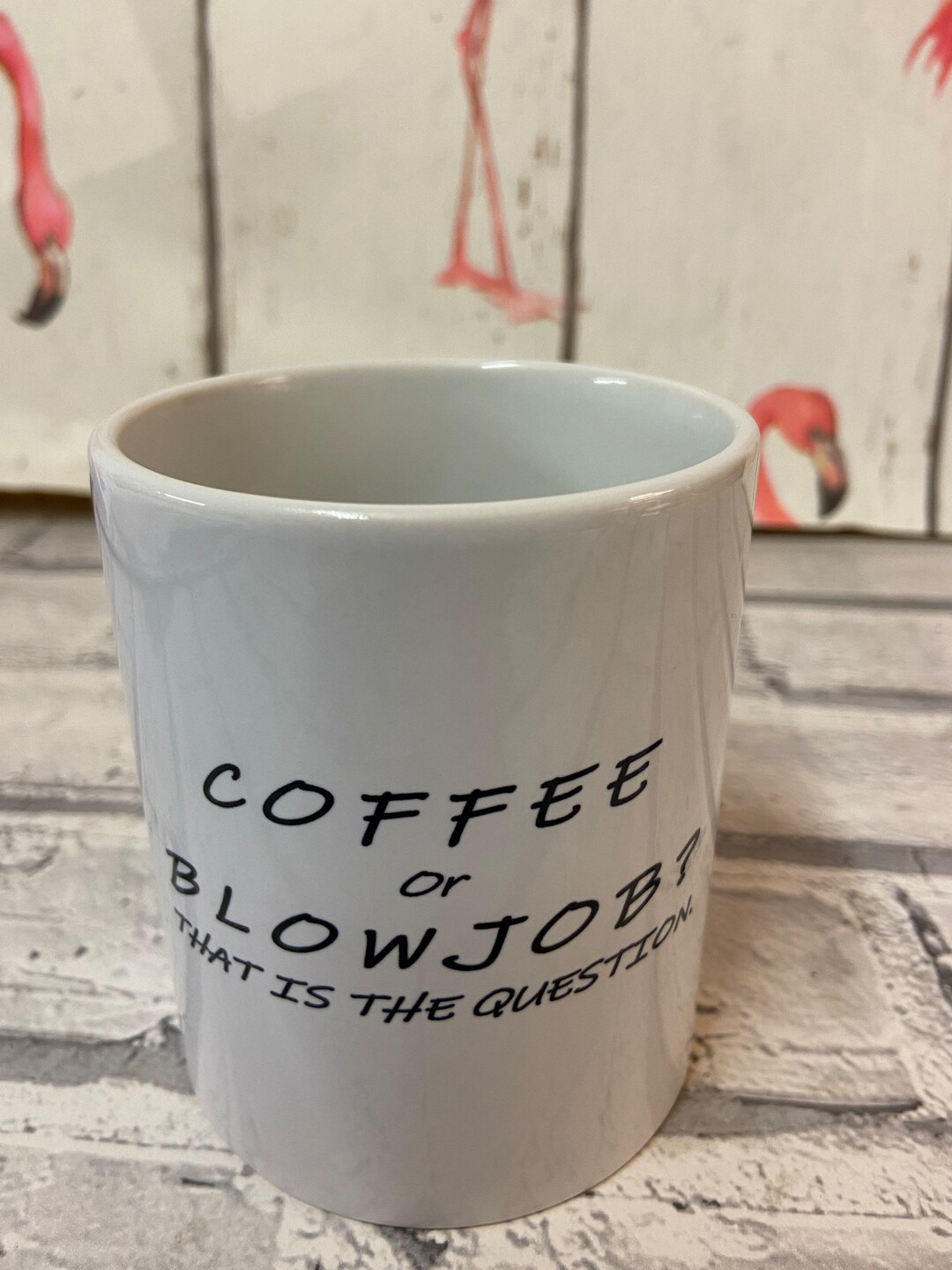 Coffee or Blowjob Mug/cup - - 11oz Cup - Ceramic Grade AAA Made by ...