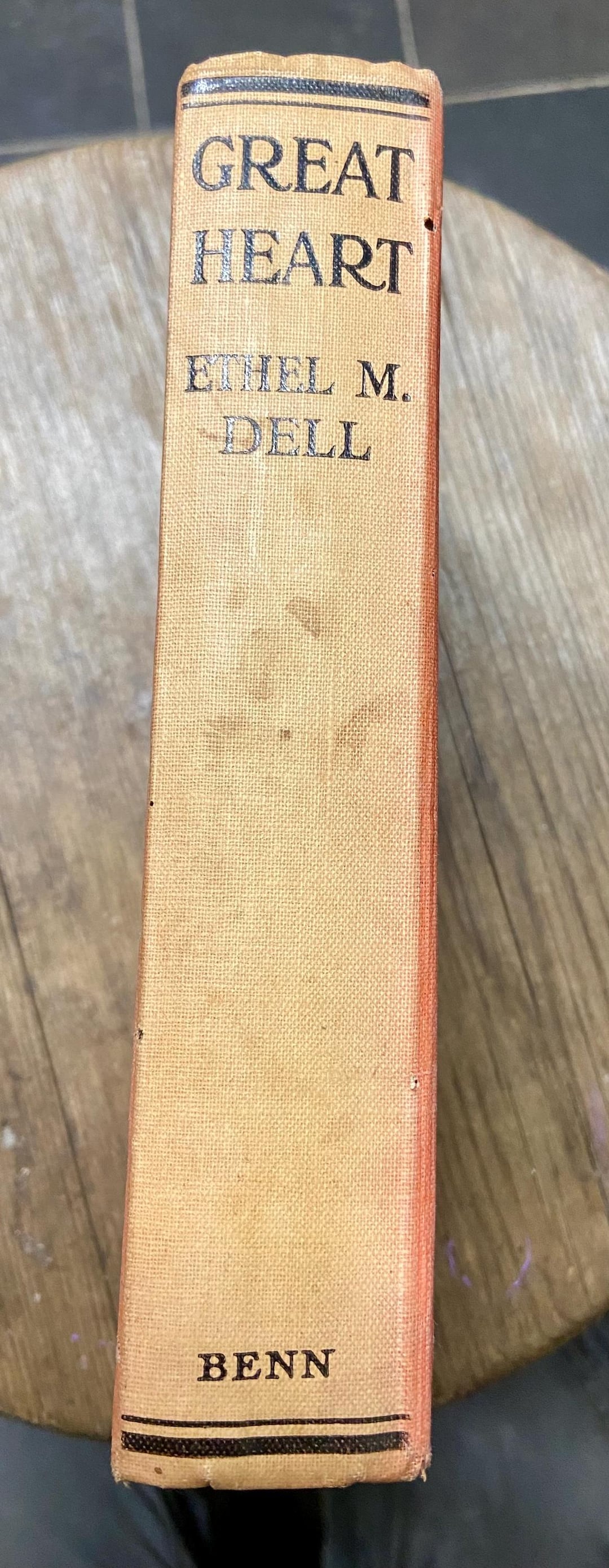 Great Heart by Ethel M Dell. Vintage Hardback Book 1933 Edition Ernest ...