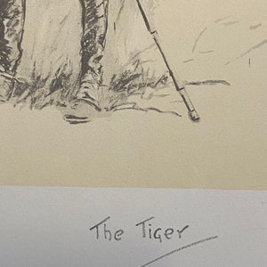 The Tiger Pig-sticker Kadir Cup by Snaffles Original 1932 Print Framed ...