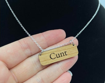 Adult Humor Necklace - Etsy