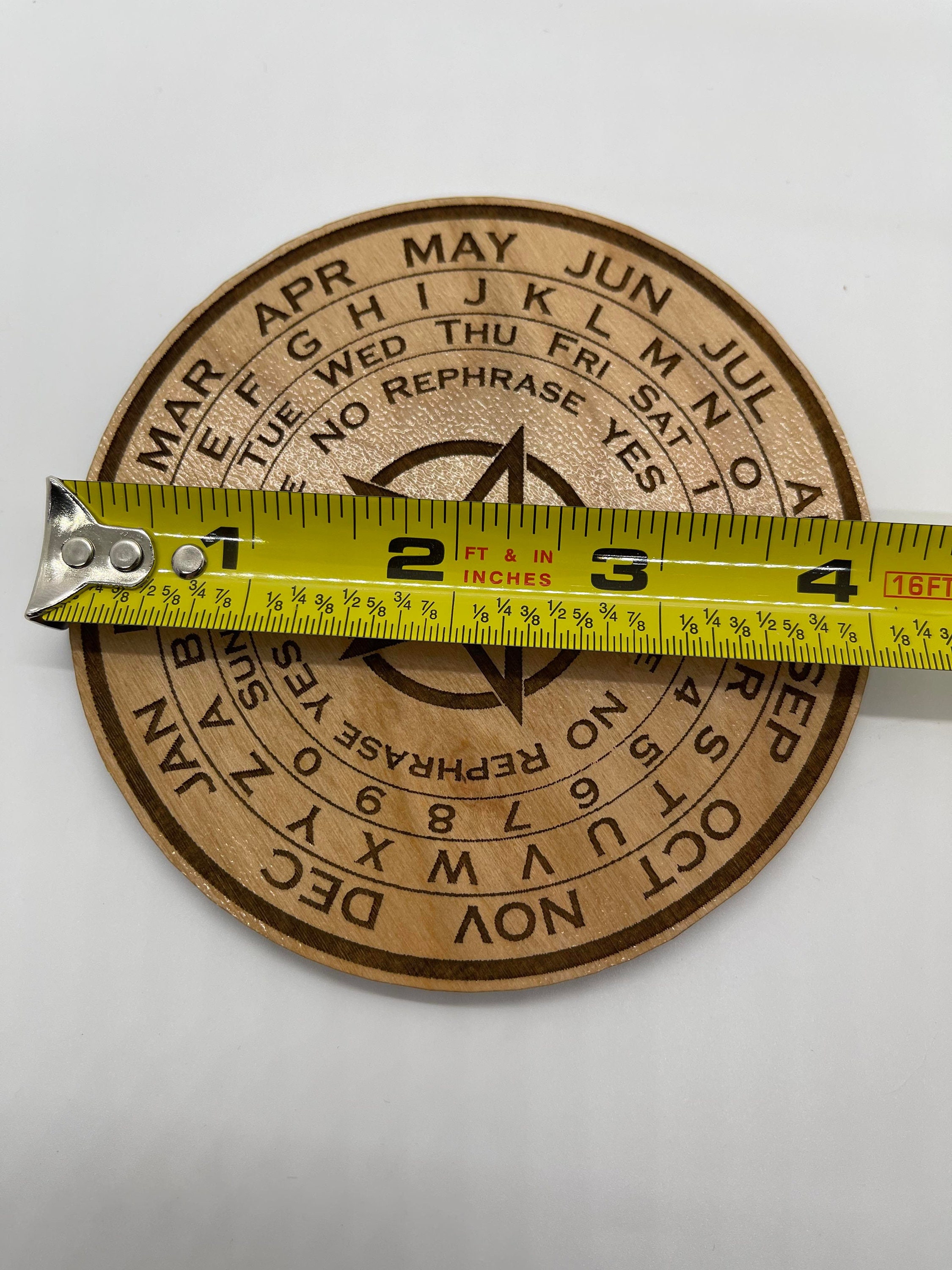 4 Mini Pendulum Board Pentagram for Altar Wood Tile - Etsy