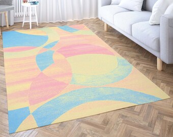 Old School Rug | Etsy