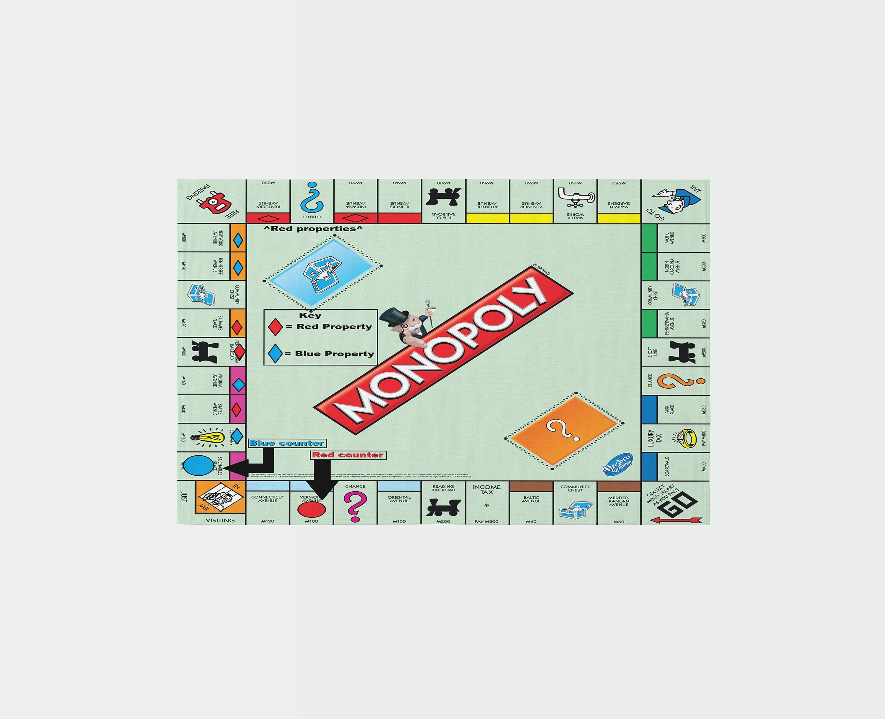 Monopoly Rug, Monopoly,monopoly Mat,monopoly Boardgame Rug,monopoly ...