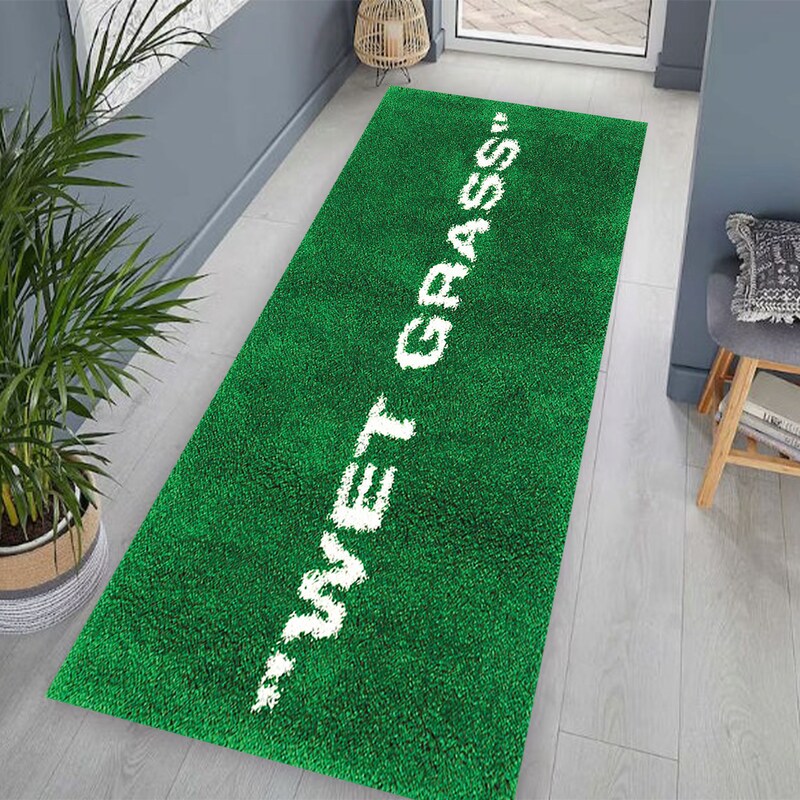 Wet Grass Rug - Etsy