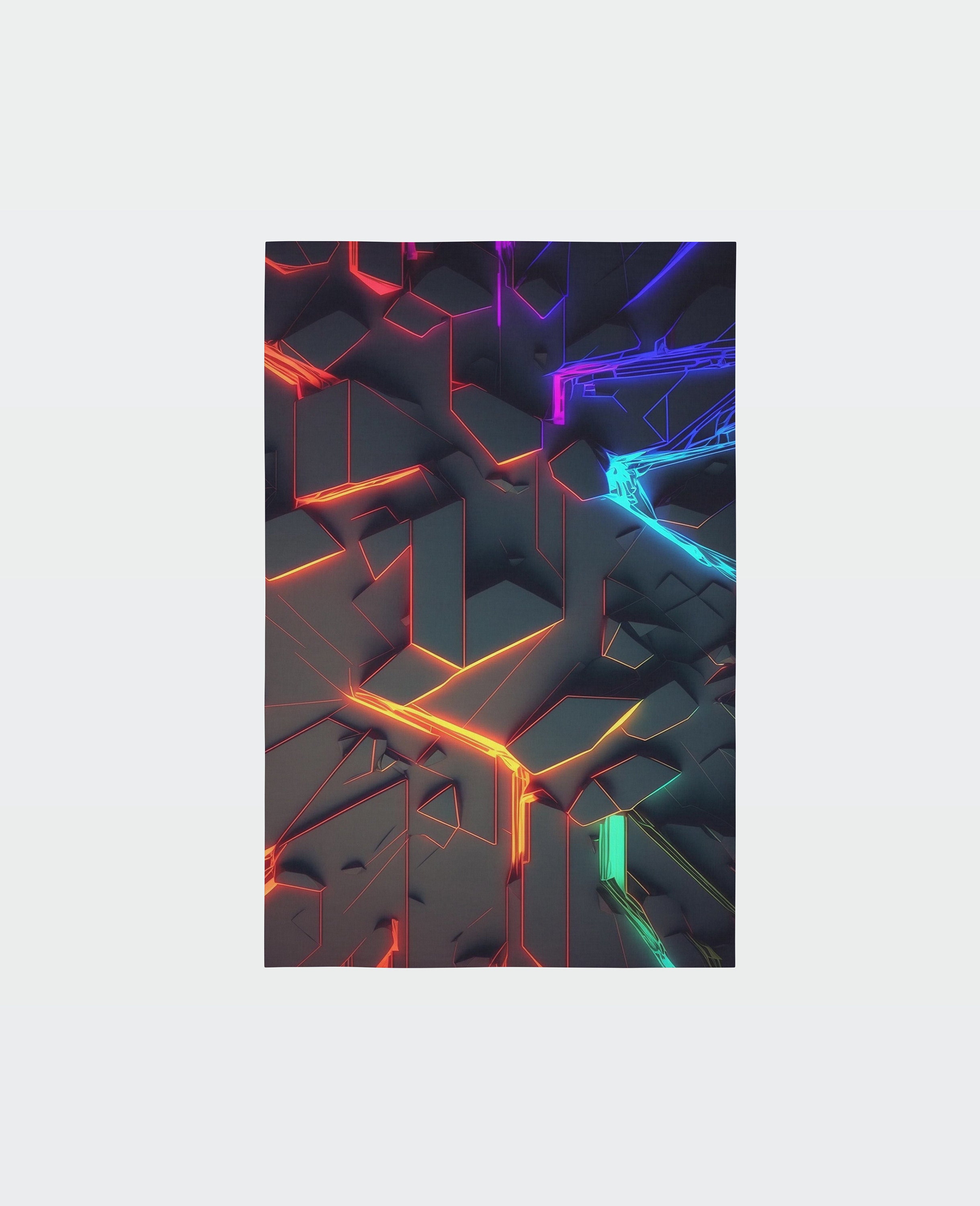 Neon Rug, Gamer Rug, Neon Design Rug, Neon Decor, Game Rug, Neon ...