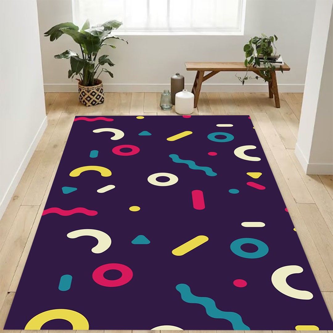 Arcade Rug, 80s Arcade Rug, Arcade Bowling Carpet, 80s Arcade Carpet ...