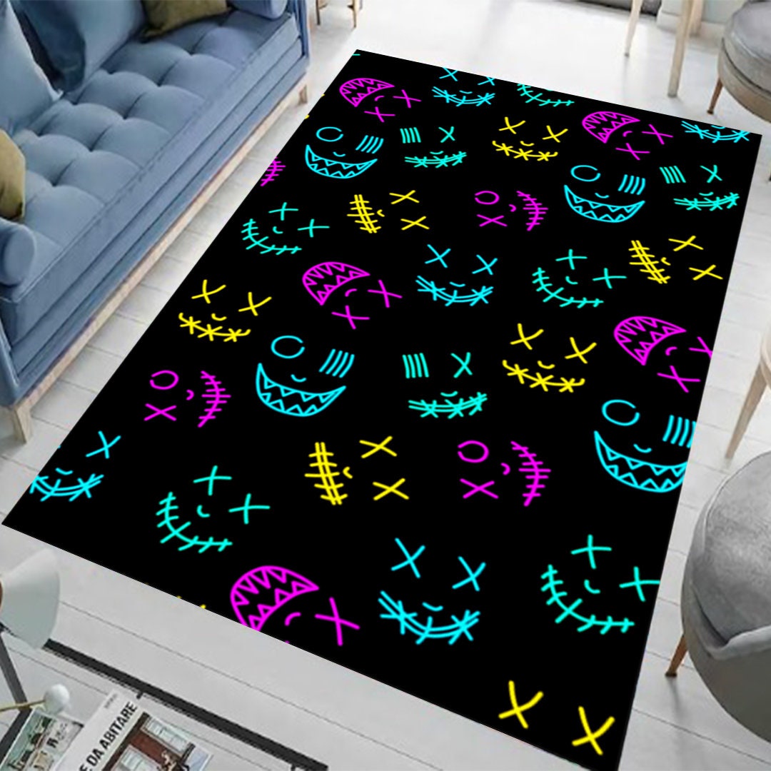 Arcade Rug, 80s Arcade Rug, Arcade Bowling Carpet, 80s Arcade Carpet ...