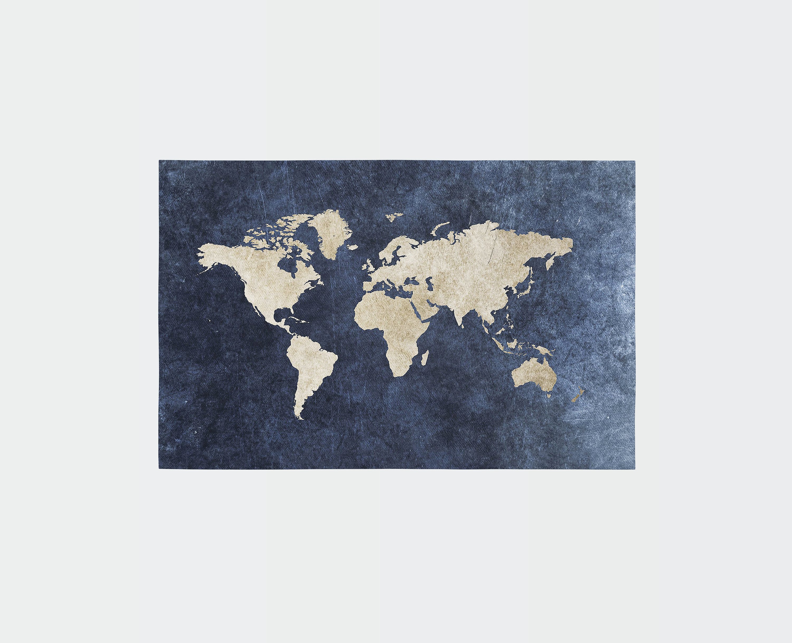 Blue World Map Rug, World Map Rug,map Rugs,atlas World Map Rug,area ...
