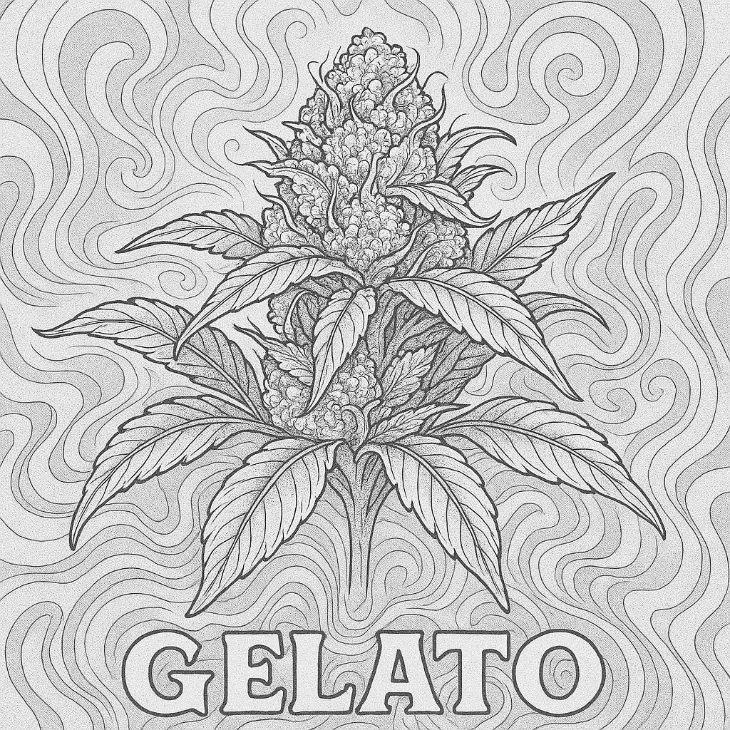 Buds & Shades: A Cannabis Coloring Experience – Printable Adult ...