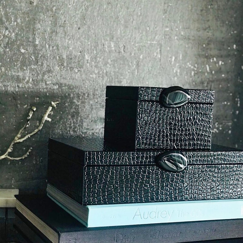 Leather Storage Box - Etsy