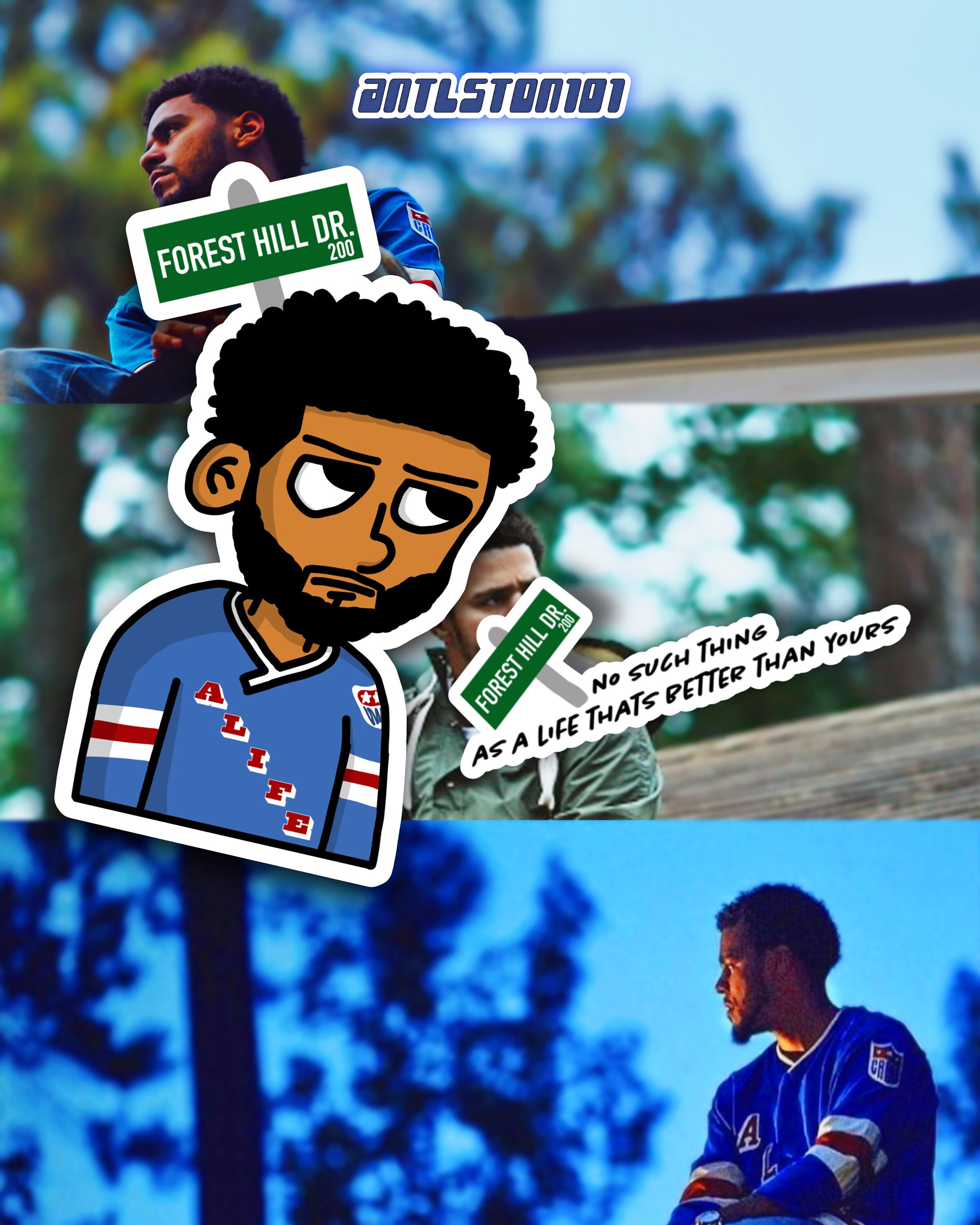 Three Headed GOAT Sticker Pack for Gift, Hydro Flask, Laptop ...