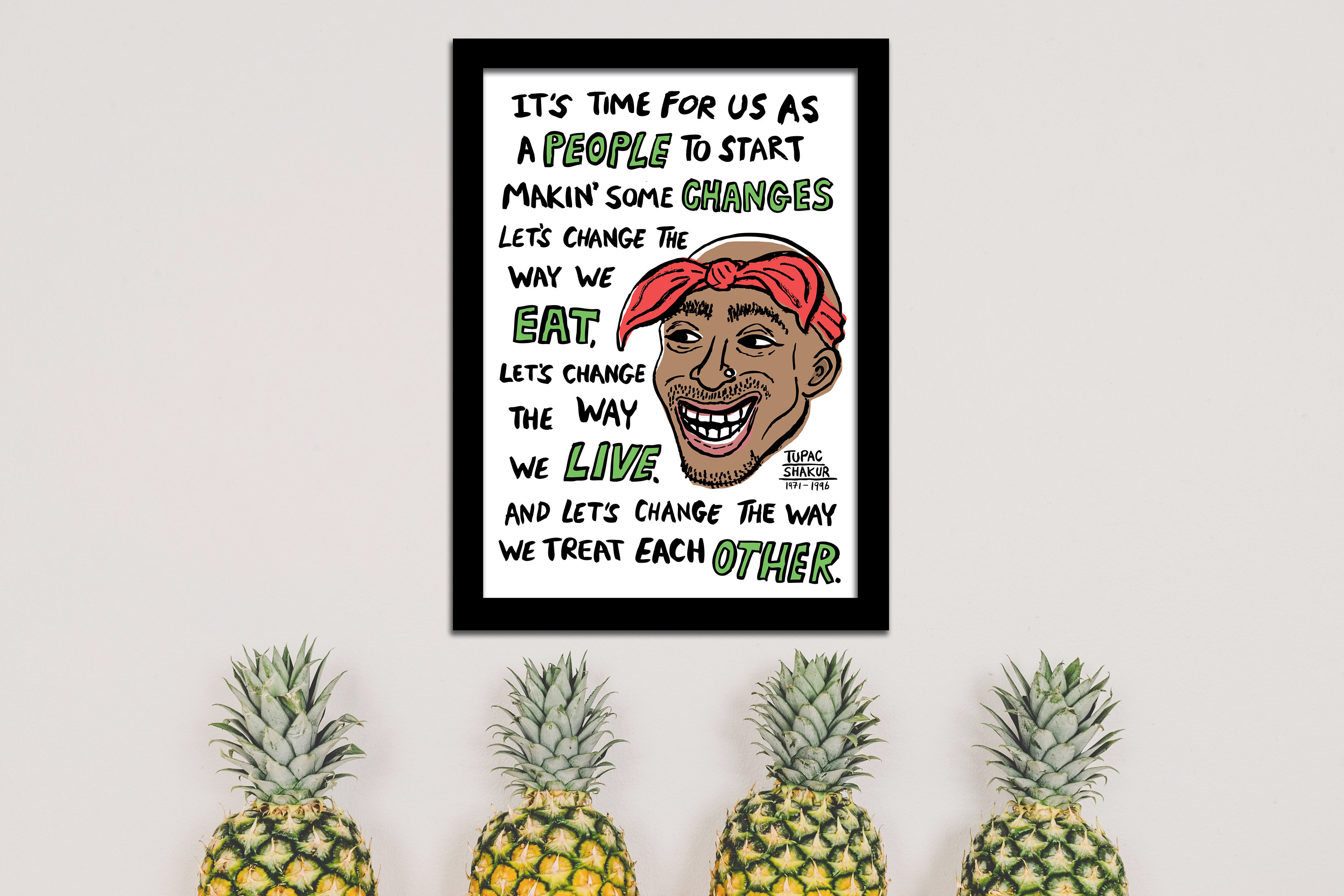 Tupac Changes Art Print - Etsy