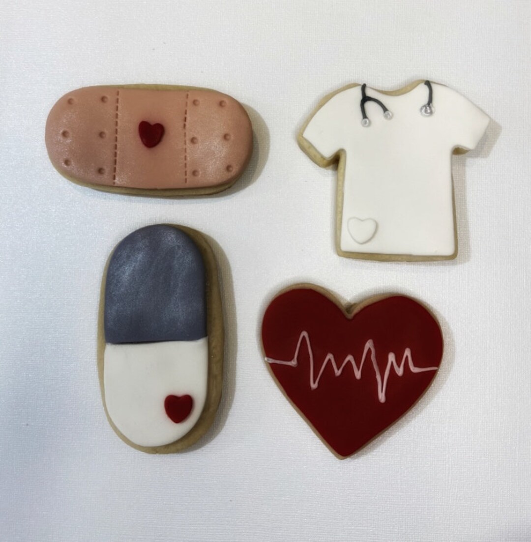 Nurse Graduation Cookies, RN Cookies, Medical Cookies, Nurse Cookies ...