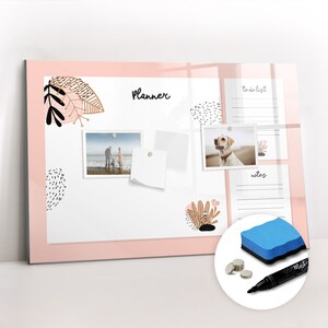Planner Notes Magnetic Board, Timetable, White Note Board, Weekly ...