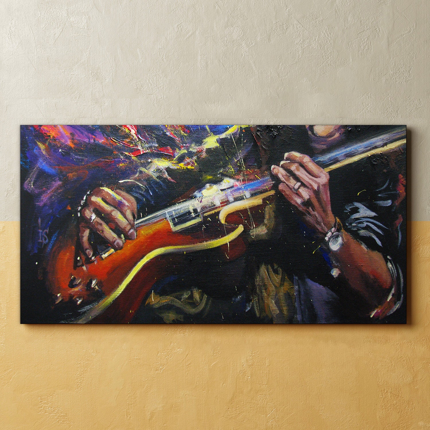 Jazz Guitar Paintings