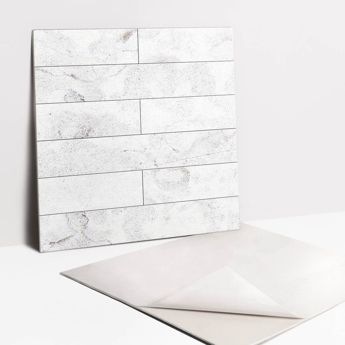 Stone Bricks Tile Stickers, Peel and Stick Tiles, Texture Tile Stickers ...