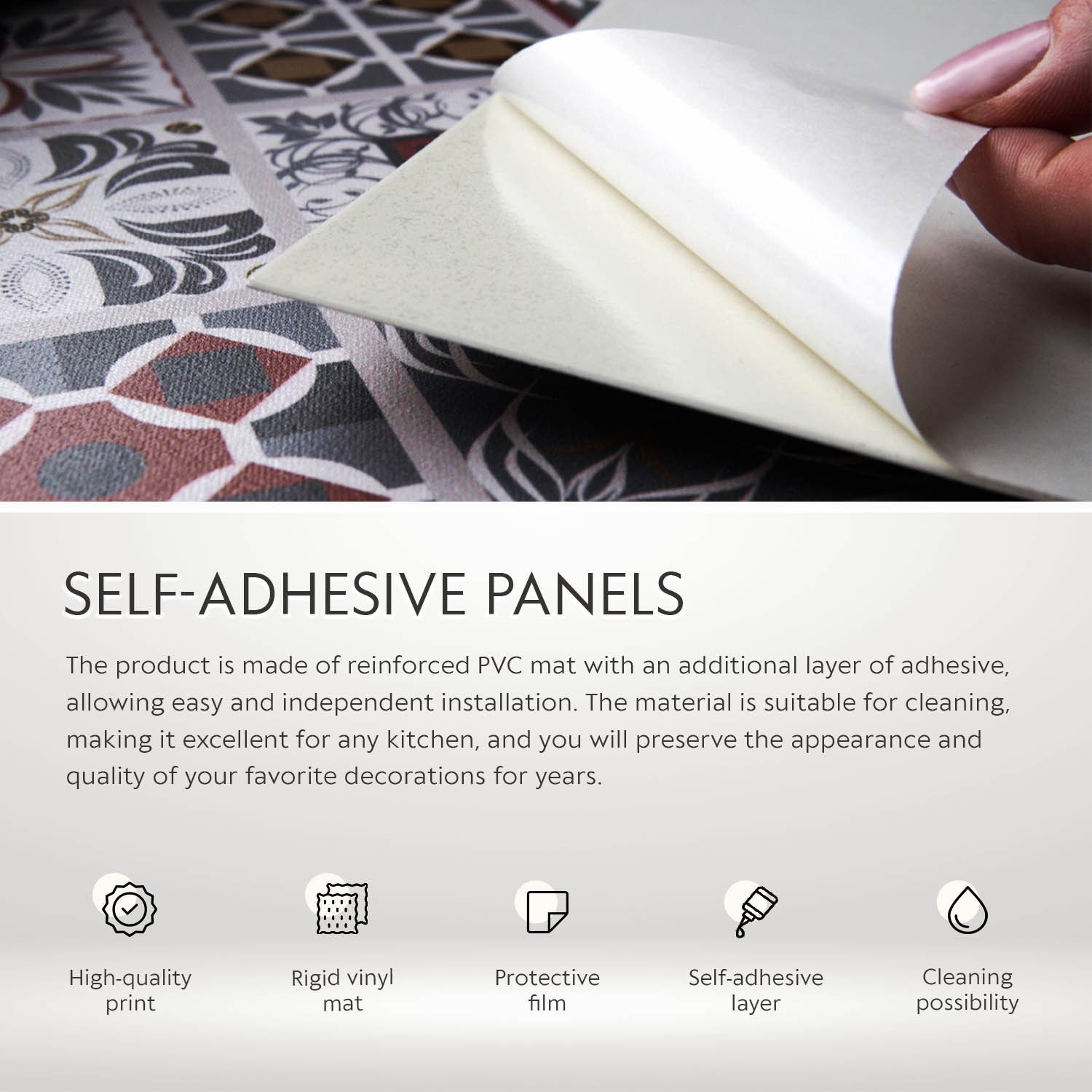 Drawing Sweets Panel Stickers, Self Adhesive Panels, Food Panel ...