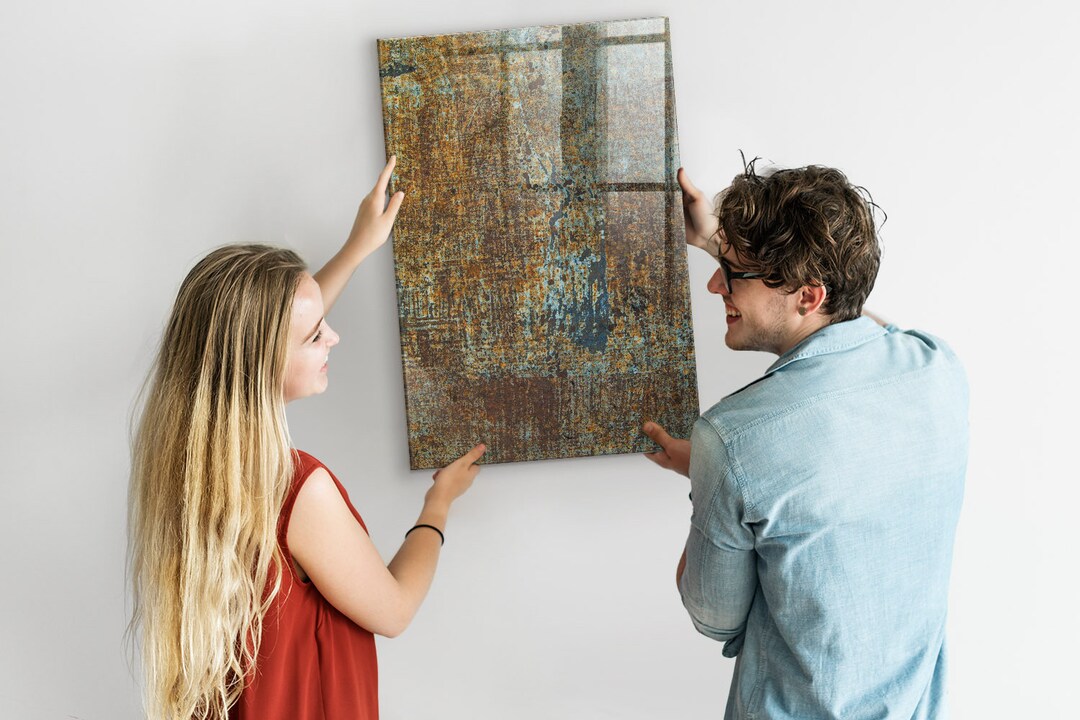 Rust Display Board, Magnetic Memo Board, Brown Large Board, Nature ...