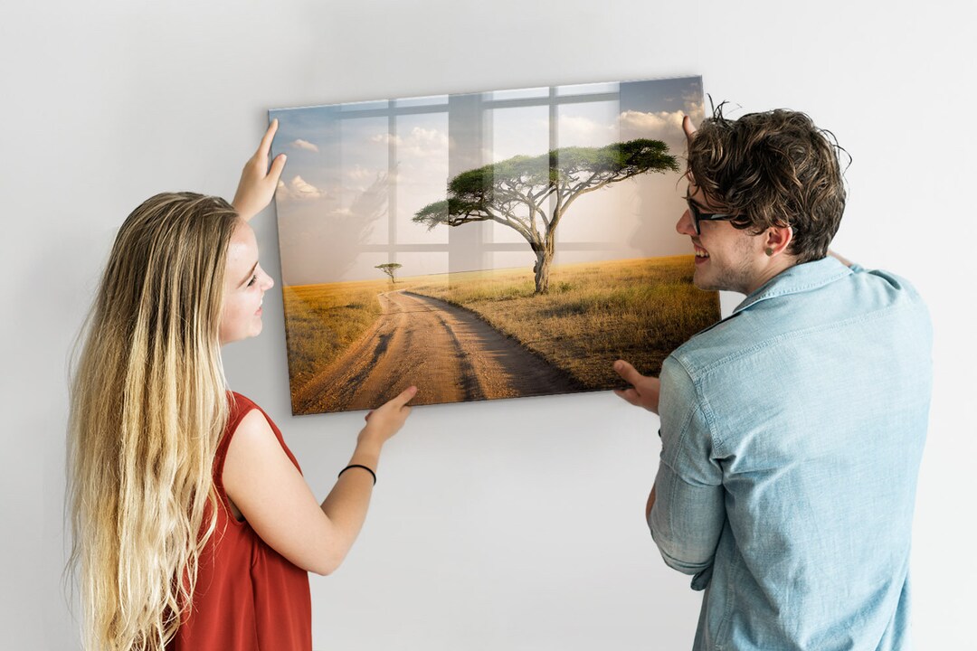 Landscape of Africa Note Board, Magnetic Message Board, Multicolour ...