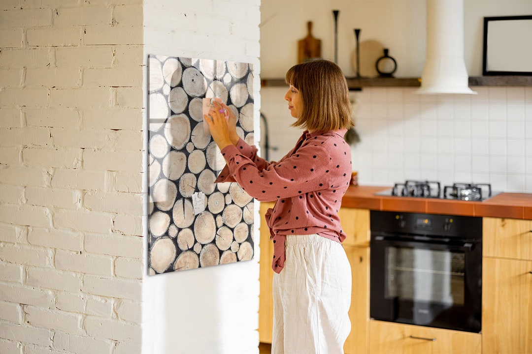 Tree Stumps Display Board, Large Magnetic Board, Brown Message Board ...
