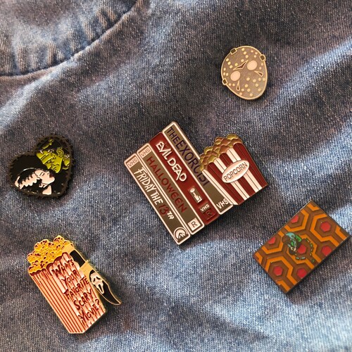 Haunted Dream House Enamel Pin Set Horror Movie Enamel Pins - Etsy
