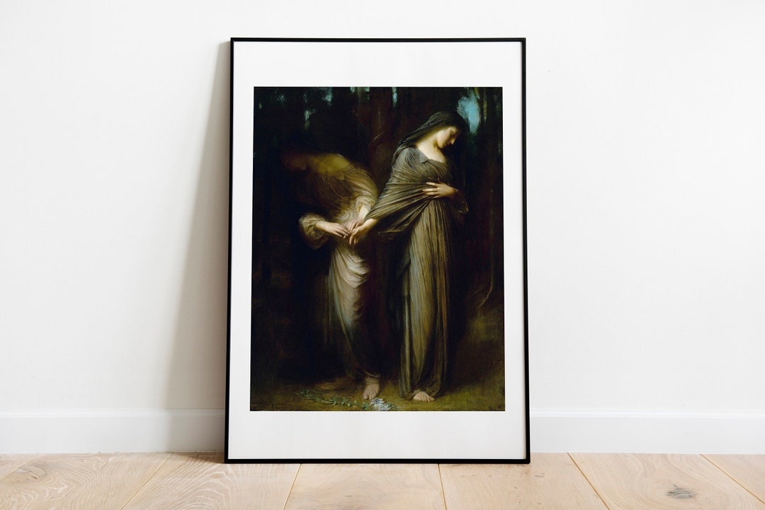 Mythology Art Print | Vale (farewell) by Arthur Hacker | Surreal Wall ...