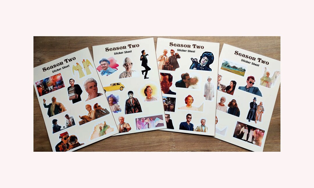 Gomens Sticker Sheets Aziracrow Season 2 Glossy Matte Vinyl Kiss-cut ...