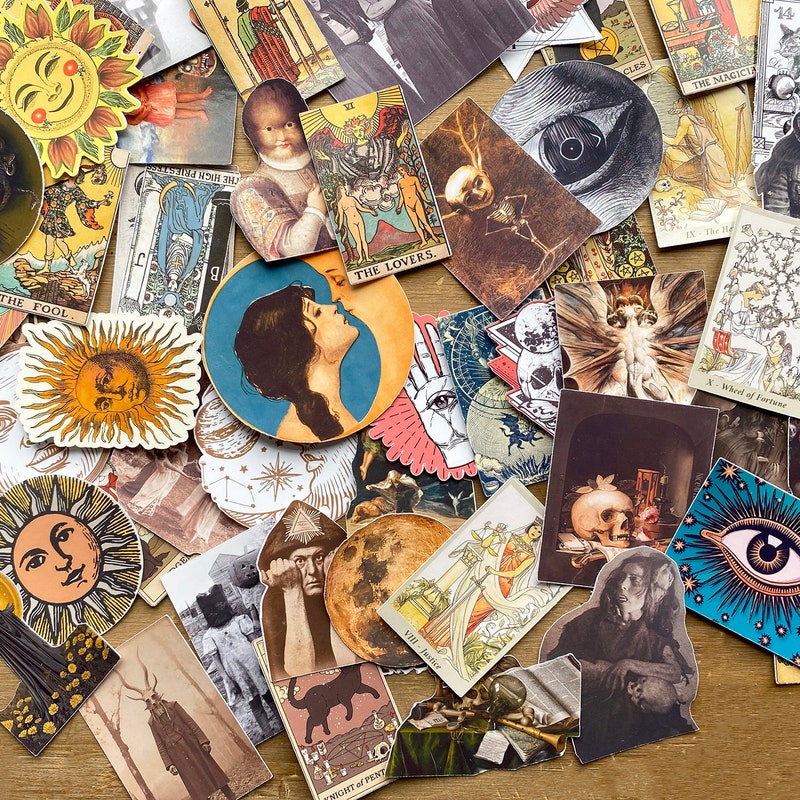 Creepy Stickers - Etsy