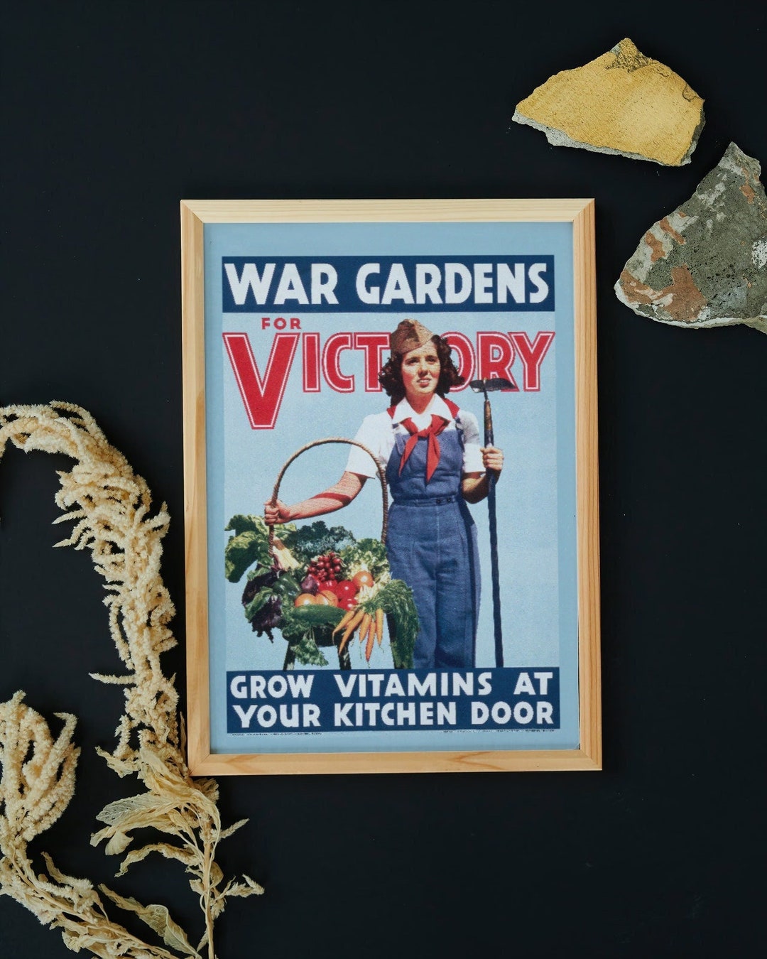 Propaganda Print Poster Reproduction | War Gardens for Victory | Decor ...