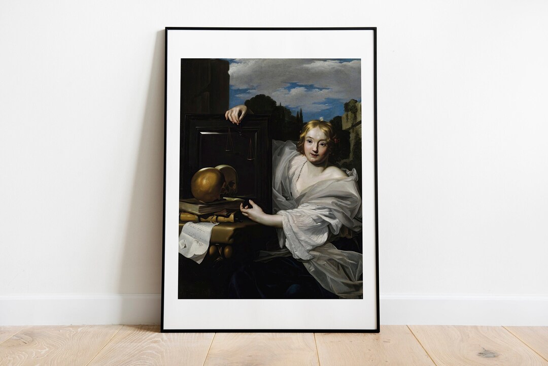 Mythology Art Print | Allegory of Wisdom by Régnier| Surreal Macabre ...