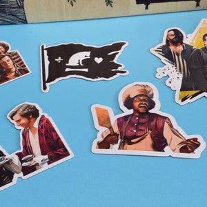 Our Flag Means Death Fridge Magnets Die-cut Glossy Lucius Buttons ...