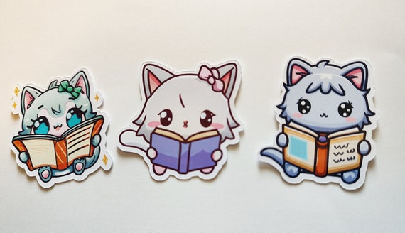 Chibi Boy Reading