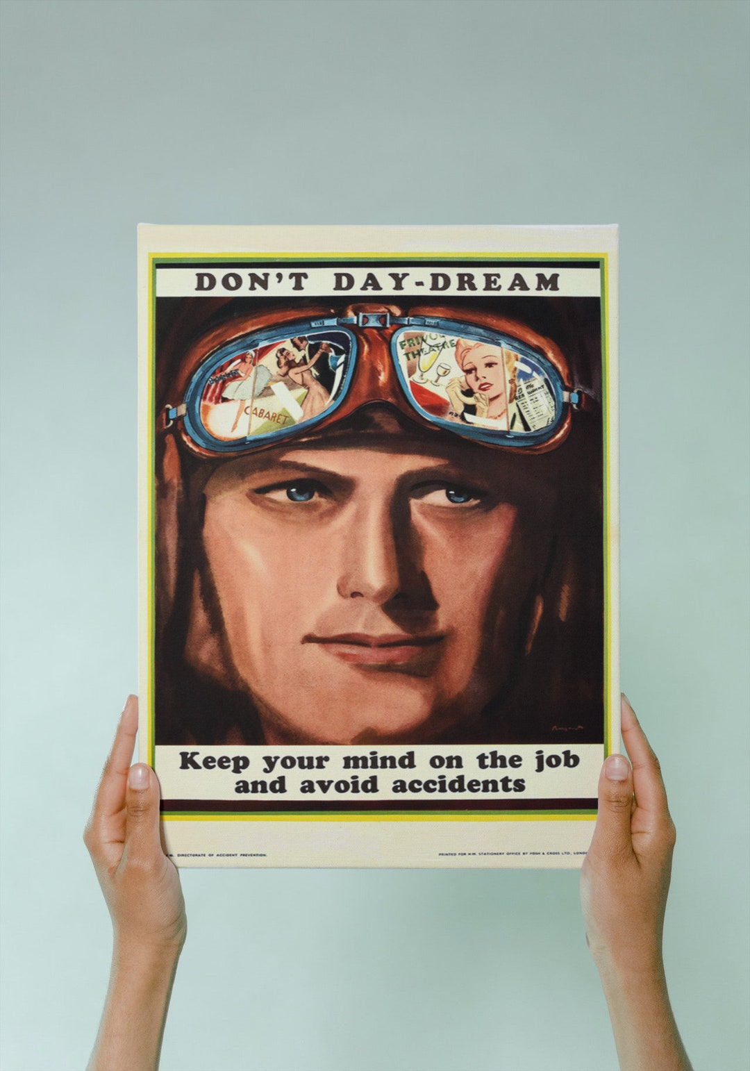 Propaganda Print Poster Reproduction british | Ne rêvez pas ...
