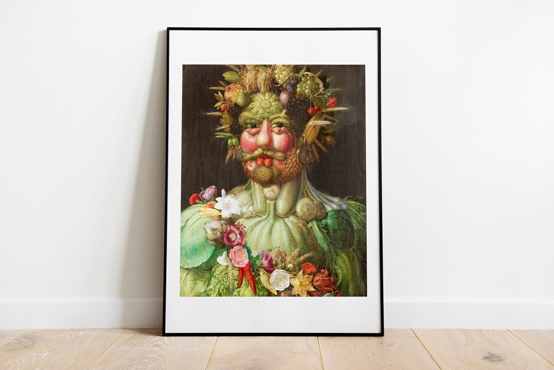 Mythology Art Print | Rudolf II as Vertumnus Arcimboldo | Surreal ...