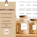 Printable Pantry Labels DIY Jar and Containers Label Printable Letter ...