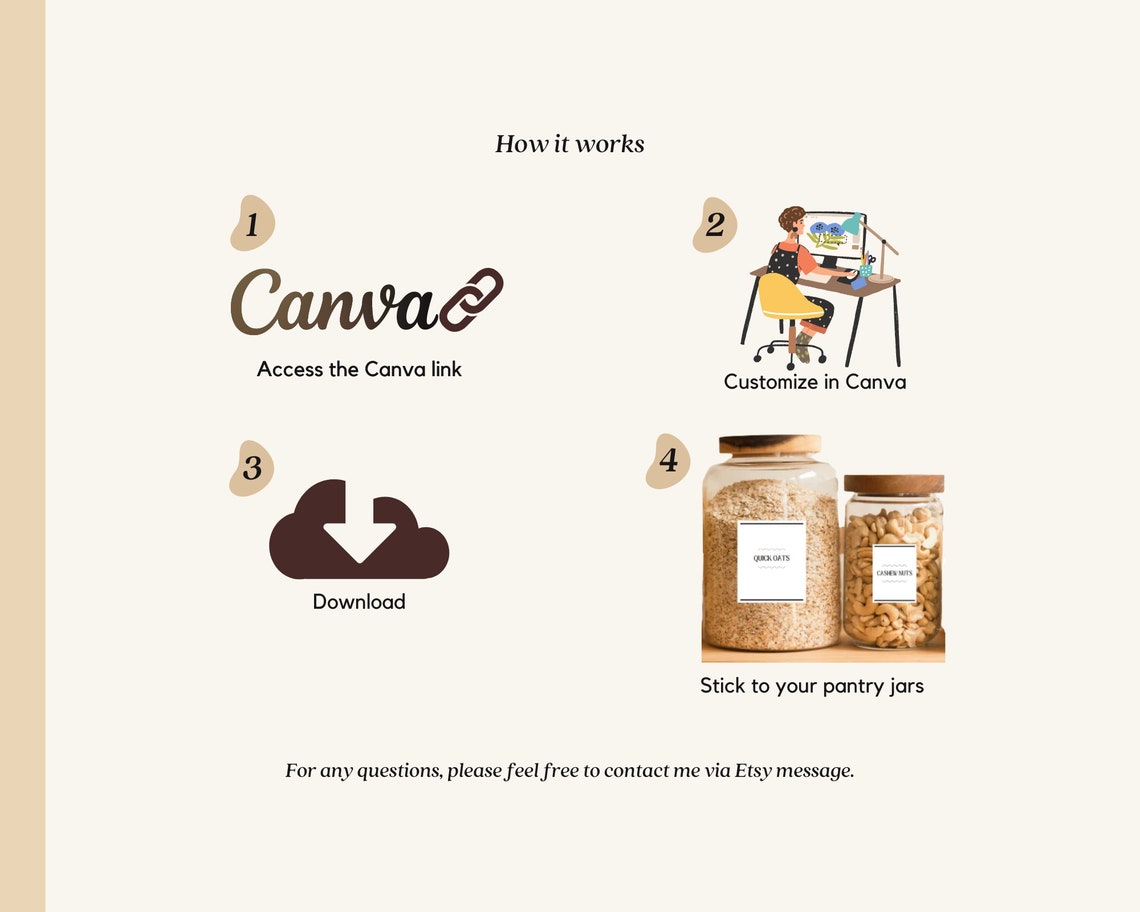 Printable Pantry Labels | DIY Jar and Containers Label | Printable ...