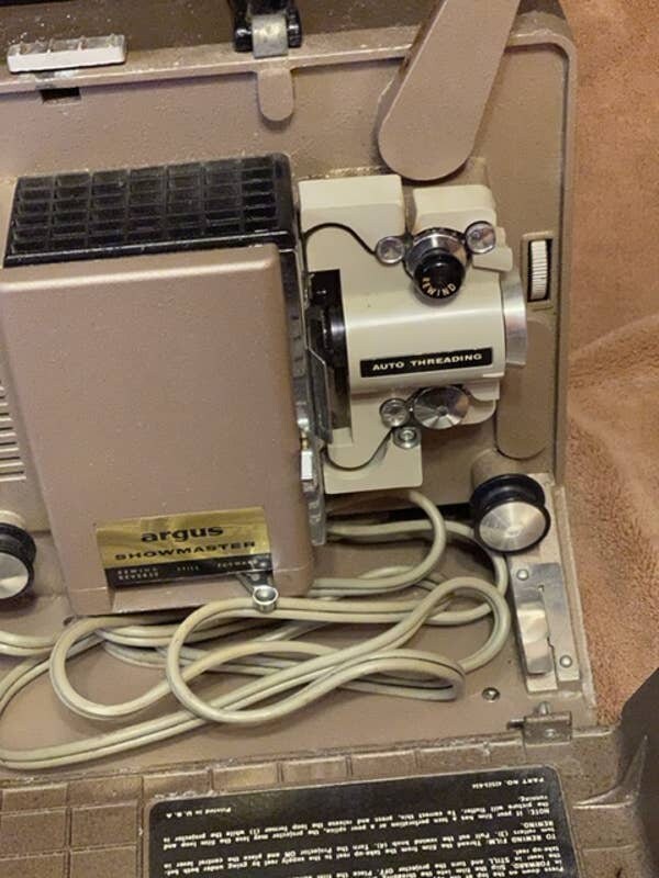 Vintage Argus Showmaster 500A Portable 8mm Film Auto Load Movie Projector W/case - Etsy