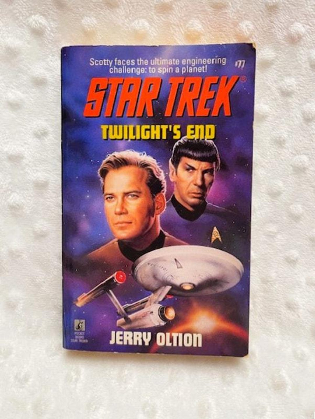 Star Trek #77 Twilight's End, Jerry Oltion, Mass Market PB, (1996 ...