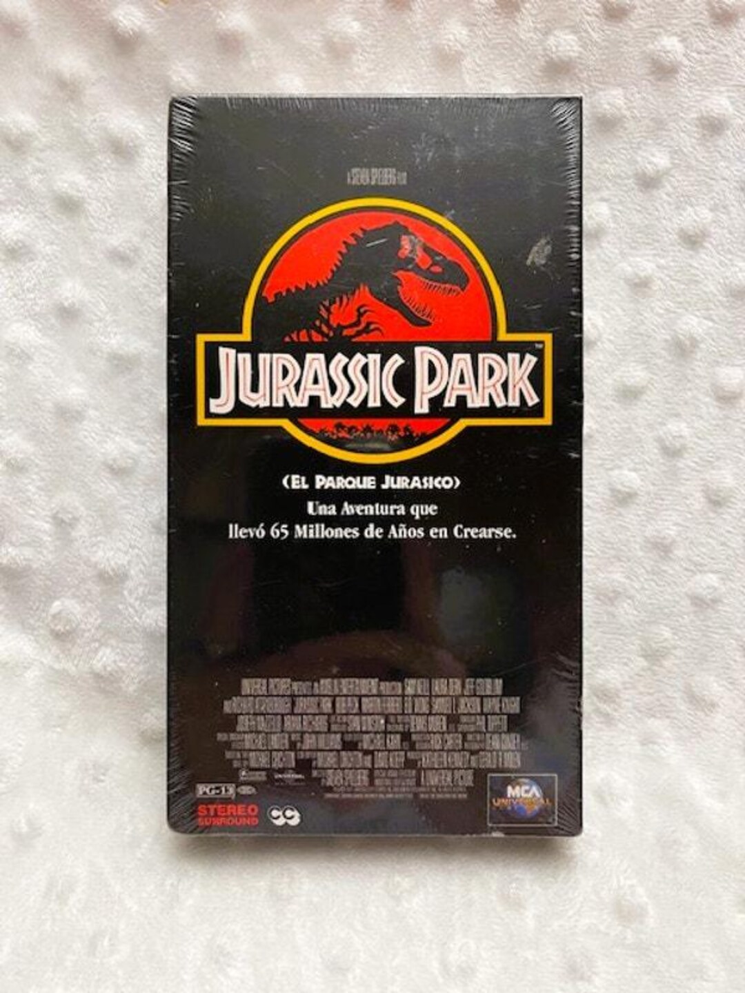 Jurassic Park 1993 Universal VHS Factory Sealed Vintage Watermarks-rare ...