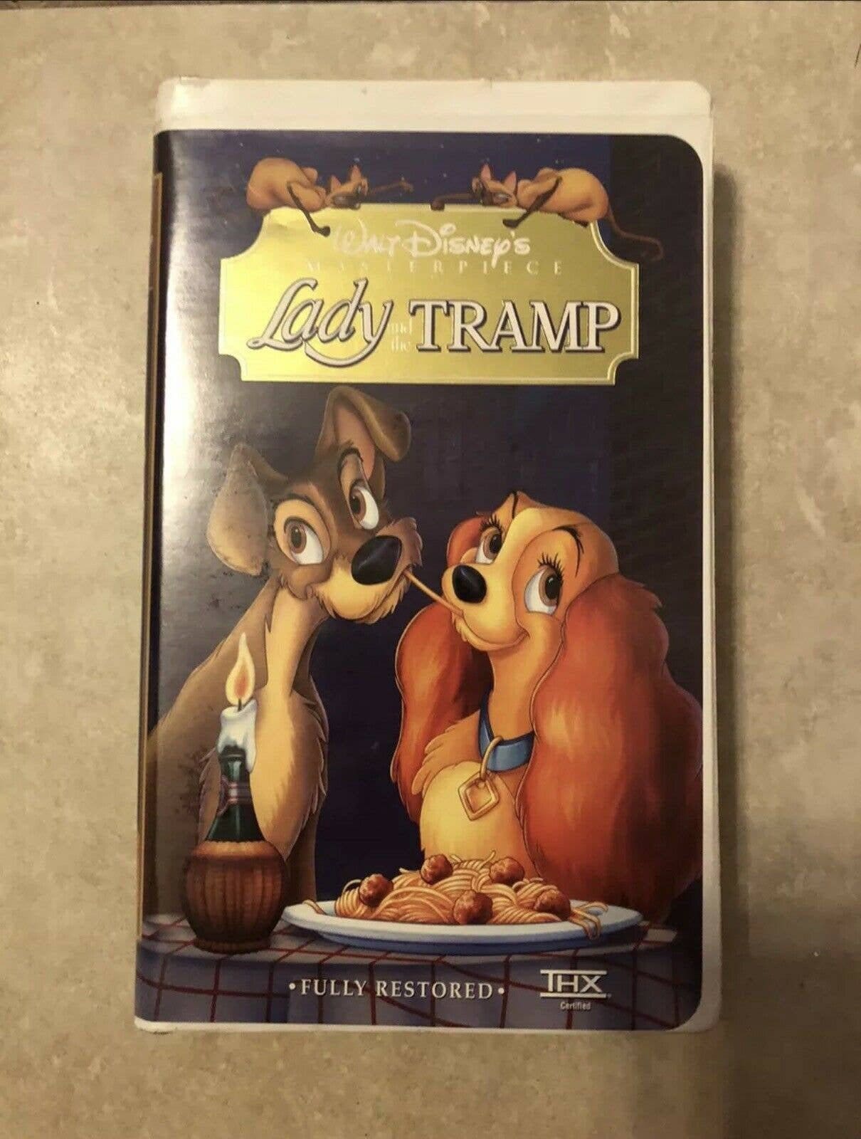Rare New Disney Lady & the Tramp VHS - Etsy