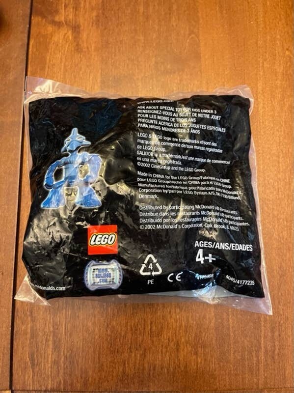 Mcdonald's Happy Meal Toy Lego Galidor Nepol #5 Action Figure ...