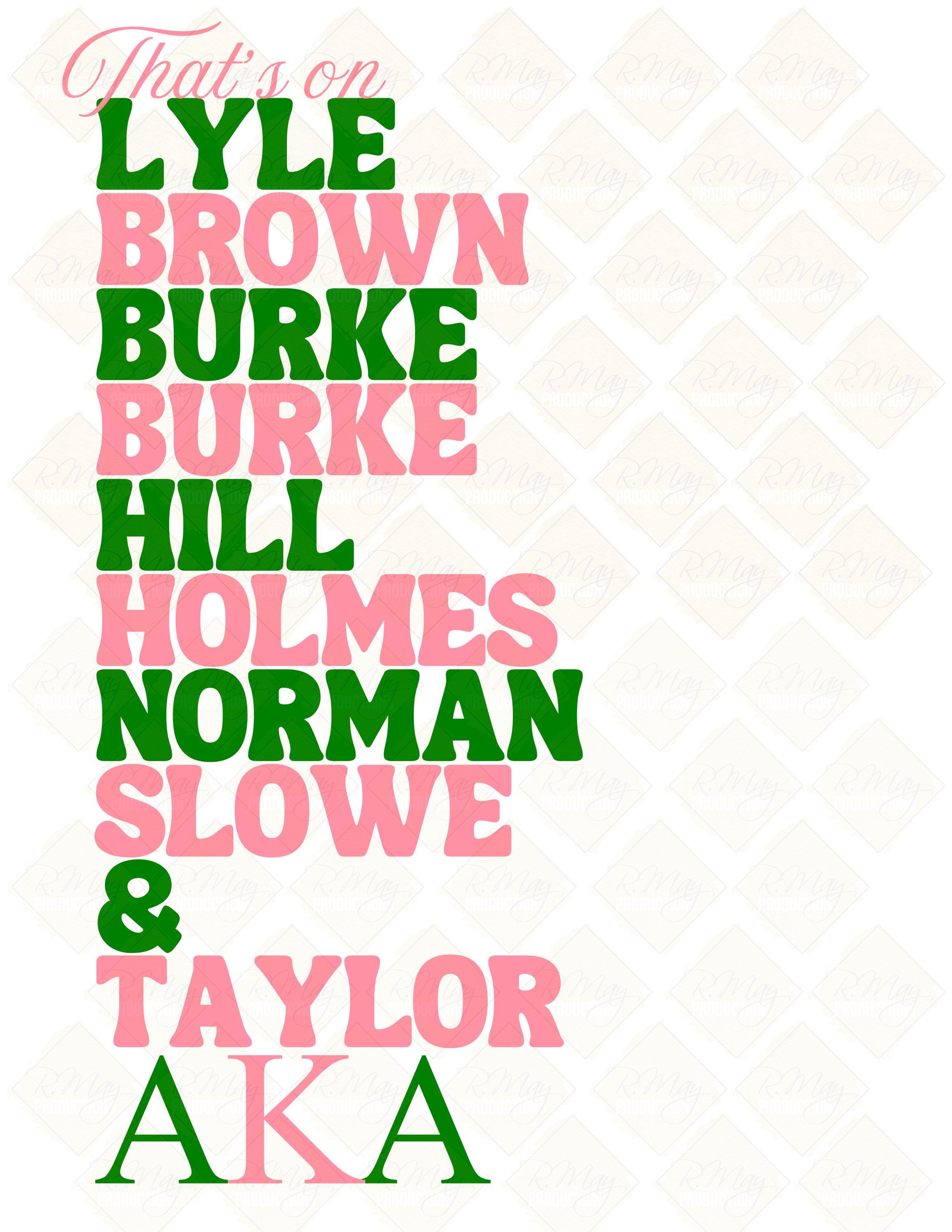 That's on the Founders of Alpha Kappa Alpha! | AKA 1908 Design-alpha ...
