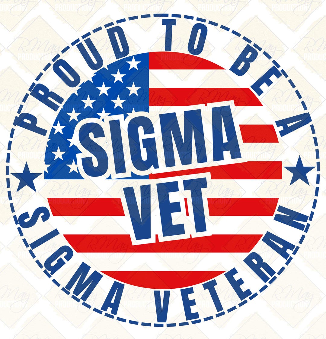 Sigma Veteran Phi Beta Sigma Print Design Bundle: PNG JPG Dtf(digital ...