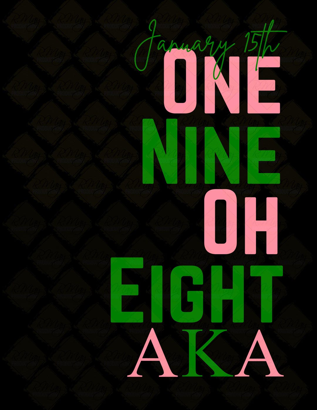 Happy Founders Day AKA 1908 Design-alpha Kappa Alpha SVG, Jpg, Png ...