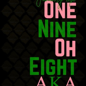 Happy Founders Day AKA 1908 Design-alpha Kappa Alpha SVG, Jpg, Png ...
