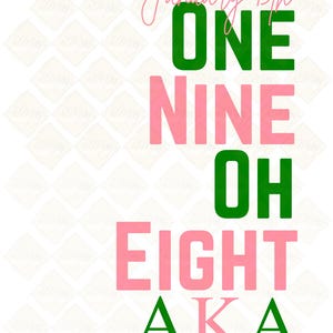 Happy Founders Day AKA 1908 Design-alpha Kappa Alpha SVG, Jpg, Png ...
