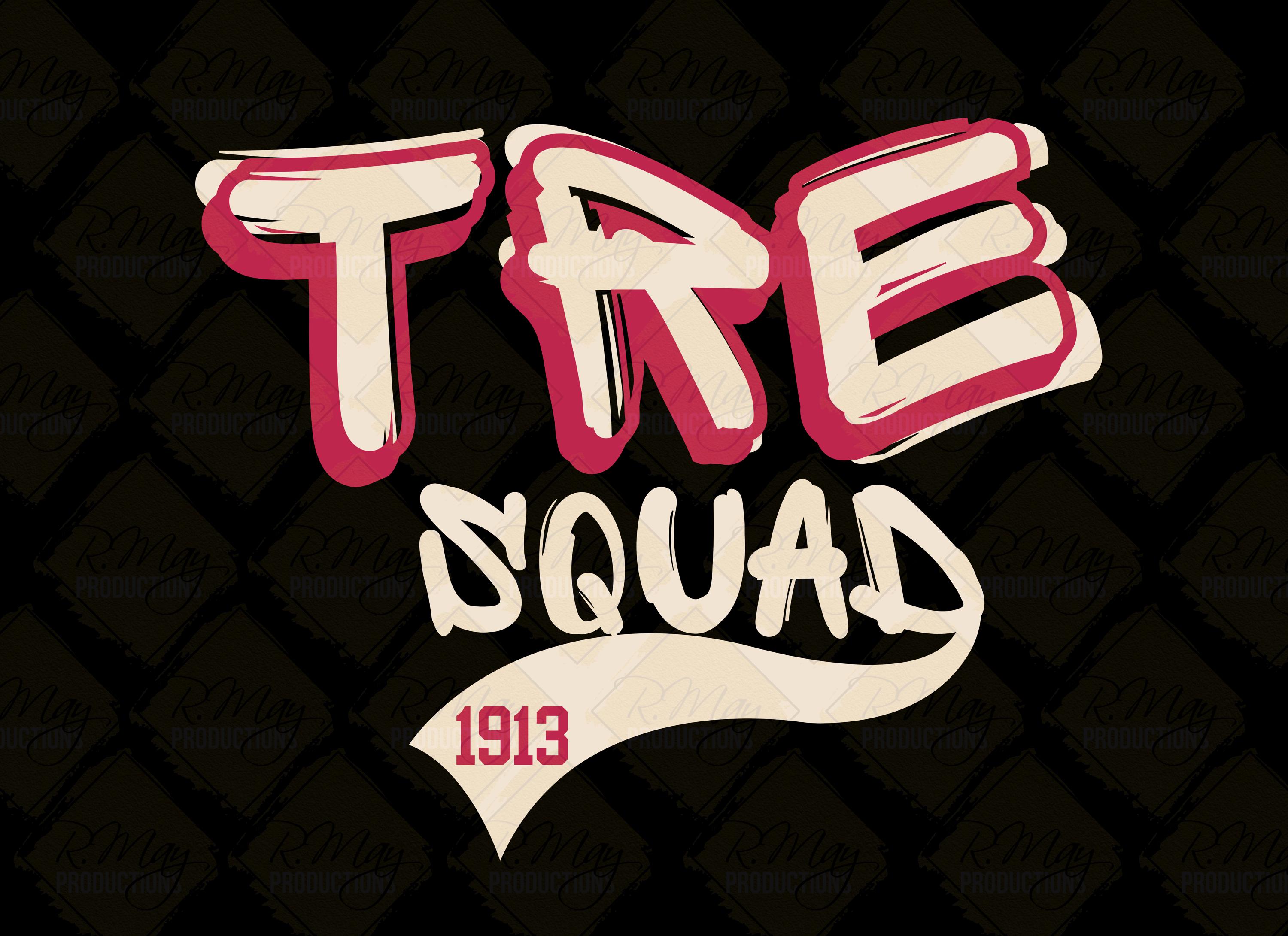 Tre Squad Delta Sigma Theta SVG PNG JPG - Print Design (digital ...