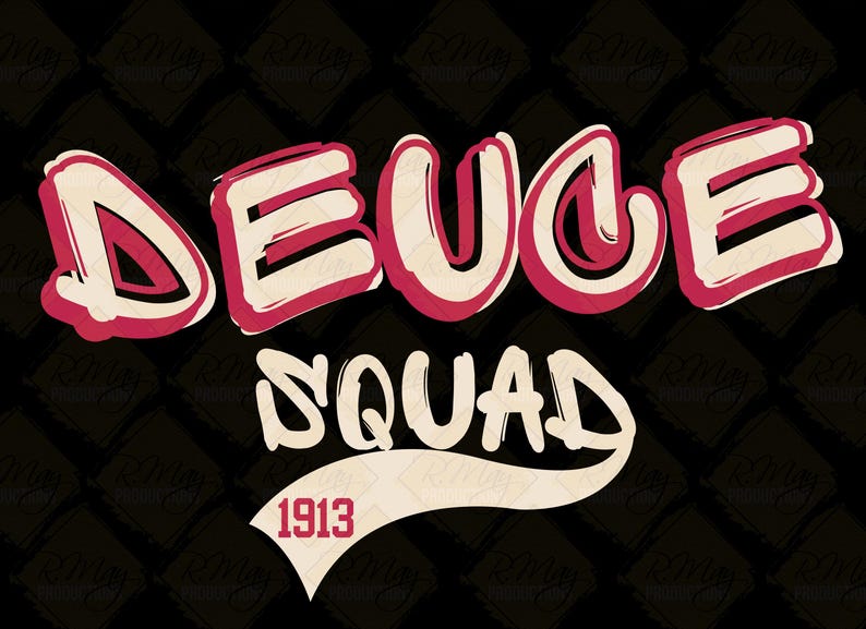 Squad Goals: Deuce Squad | Delta 1913 DST Design-delta Sigma Theta- SVG ...