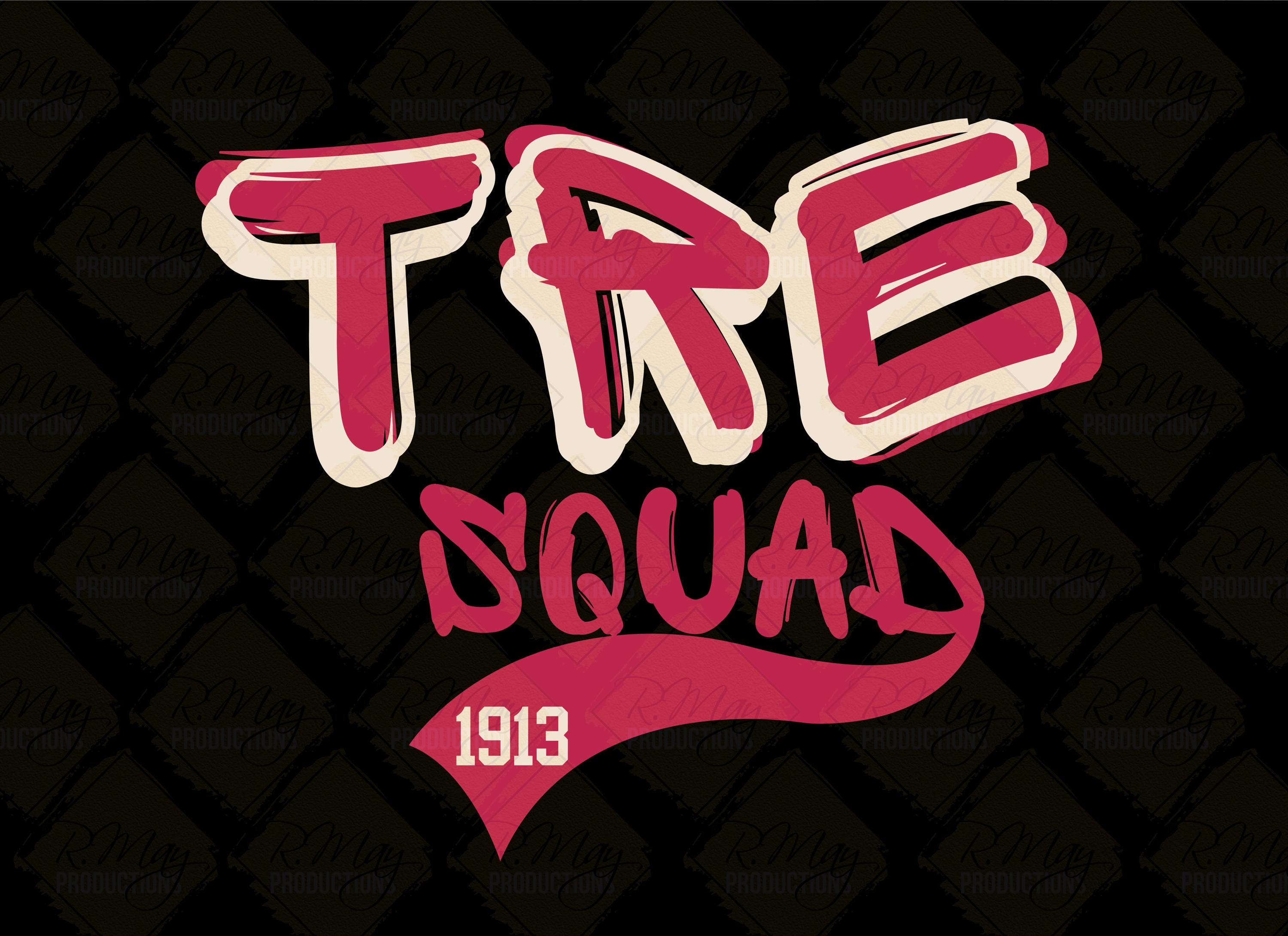 Tre Squad Delta Sigma Theta SVG PNG JPG - Print Design (digital ...